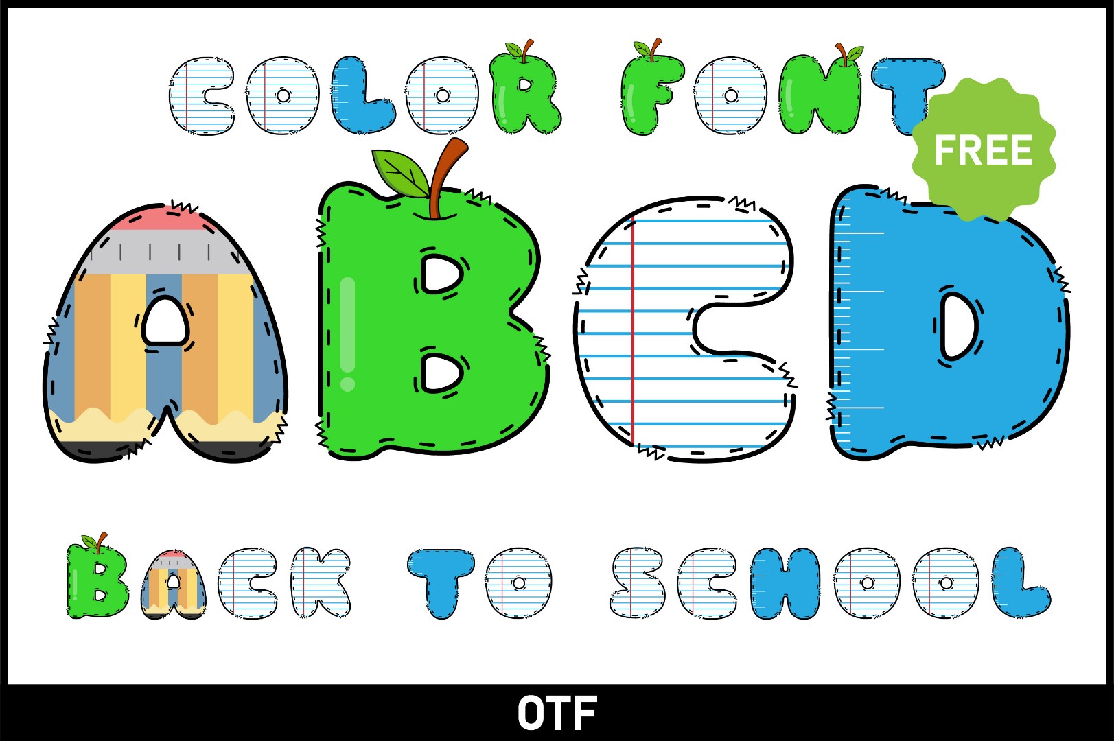 Display Fonts Teachers Need for a Creative Back-to-School Season