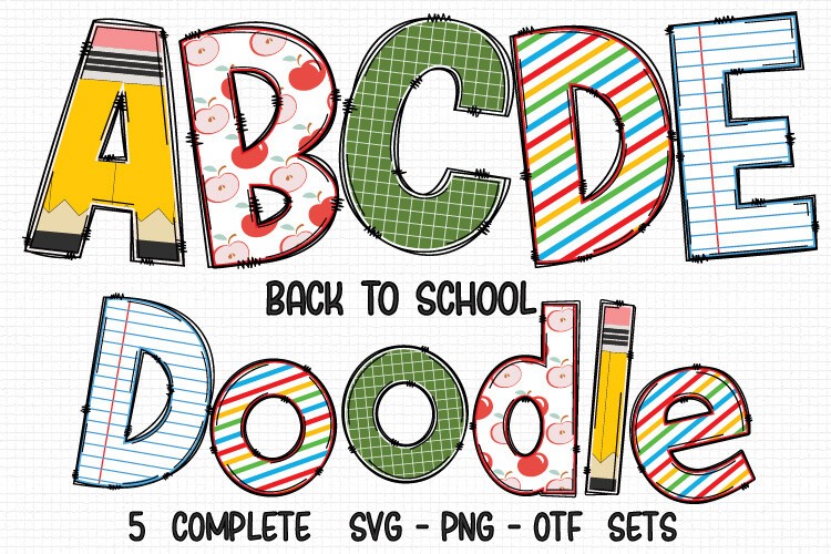 Display Fonts Teachers Need for a Creative Back-to-School Season