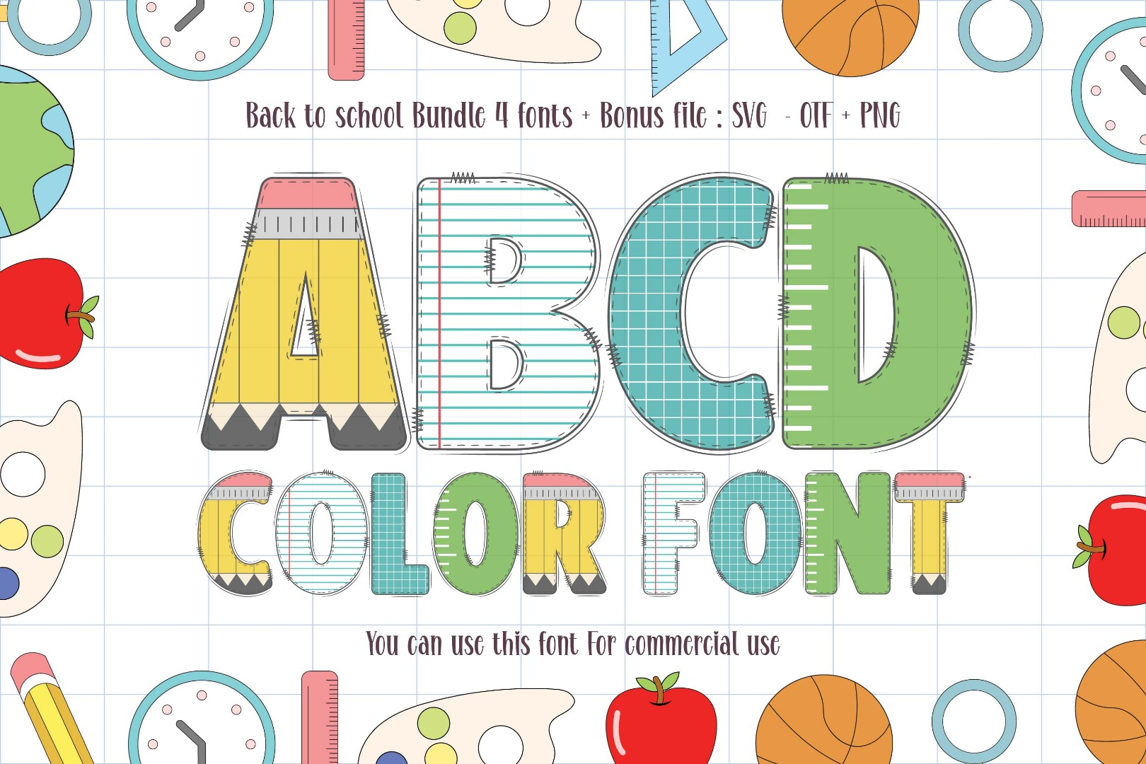 Display Fonts Teachers Need for a Creative Back-to-School Season