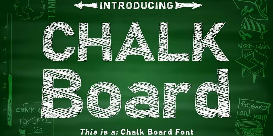 Chalkboard Fonts | Clean, Fun & Readable