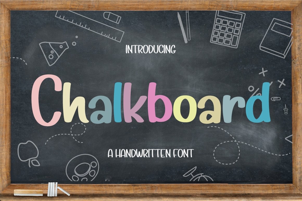 Chalkboard Fonts | Clean, Fun & Readable