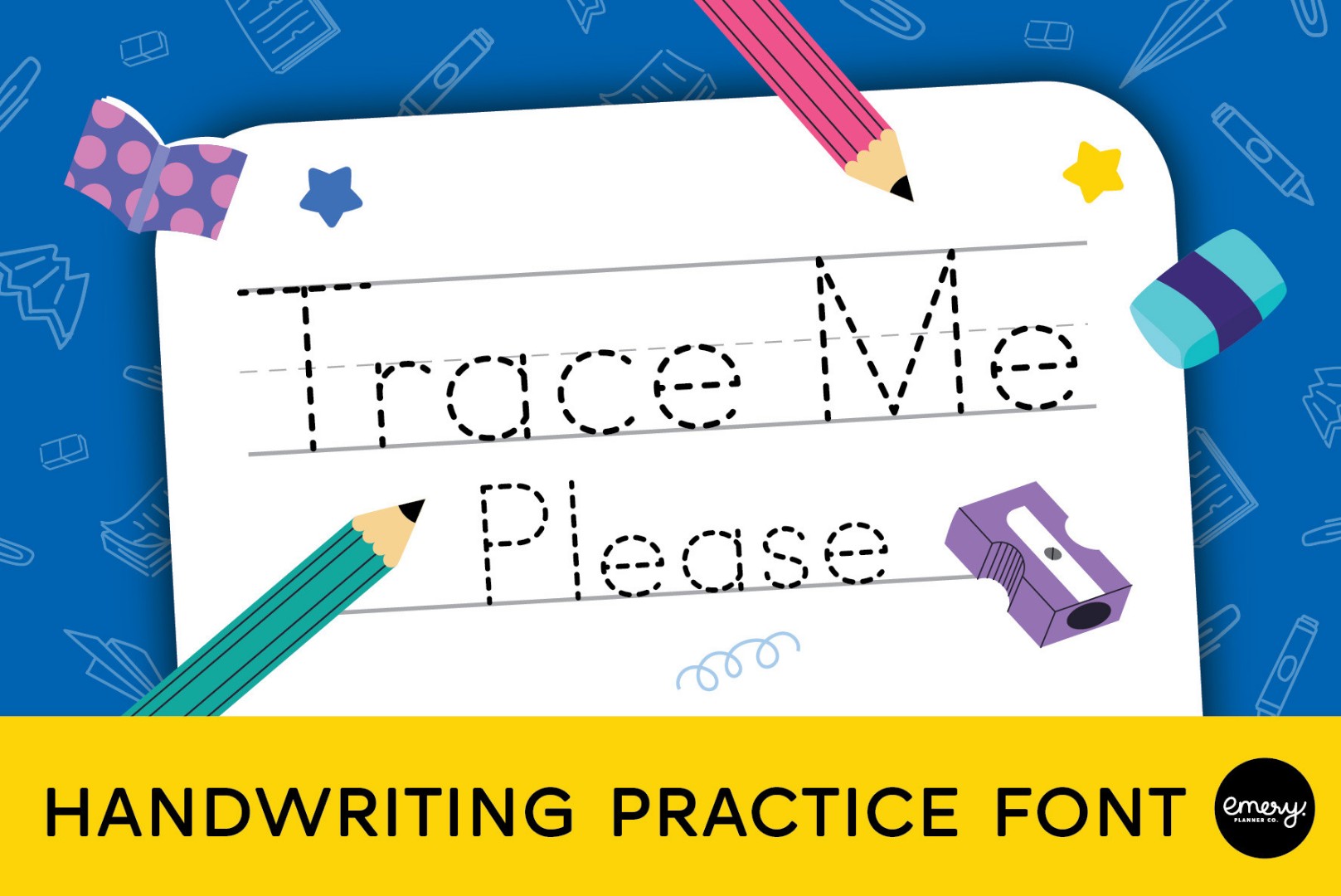 Handwriting Practice Fonts for Classroom and Your Students