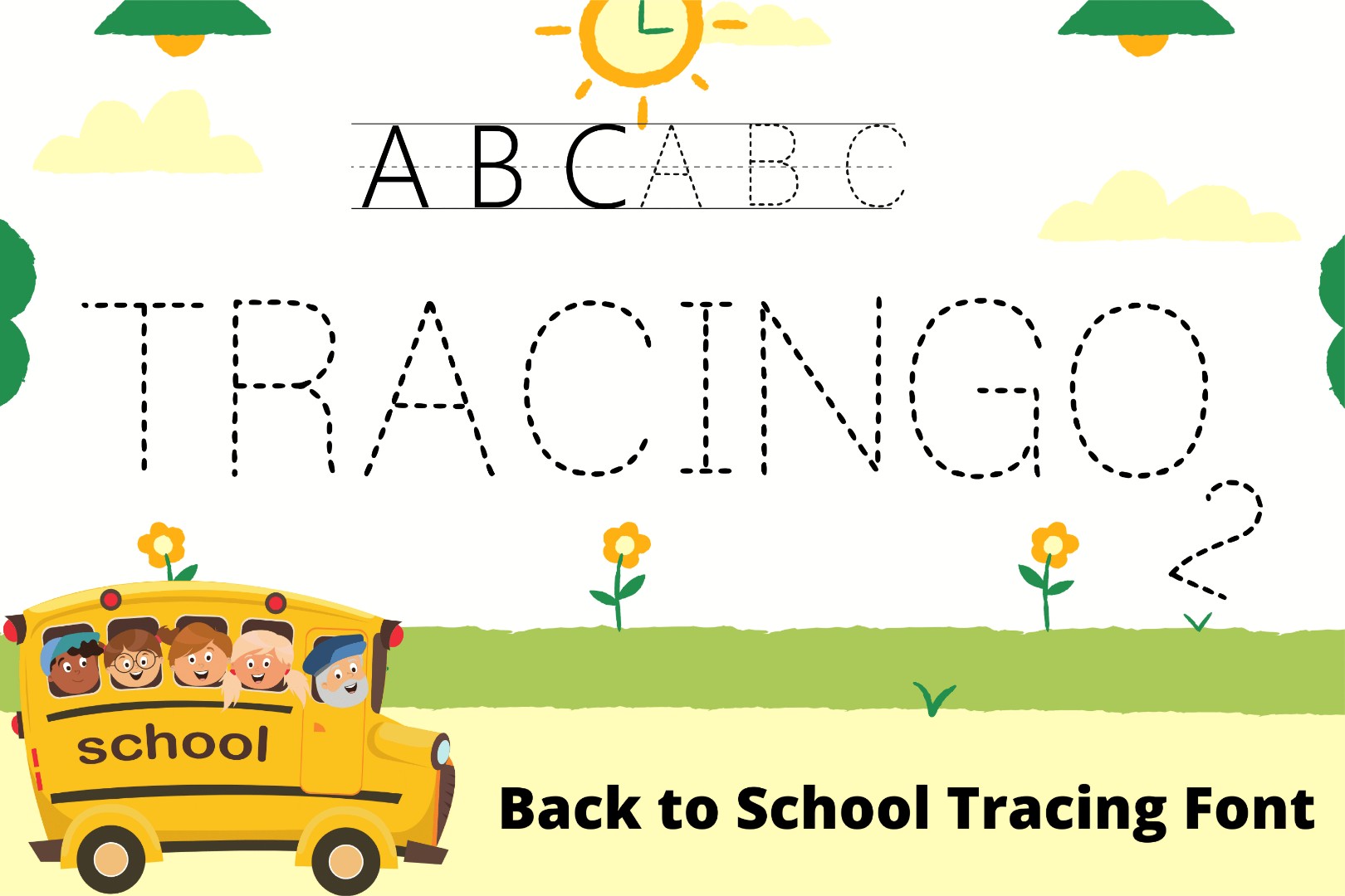 Handwriting Practice Fonts for Classroom and Your Students