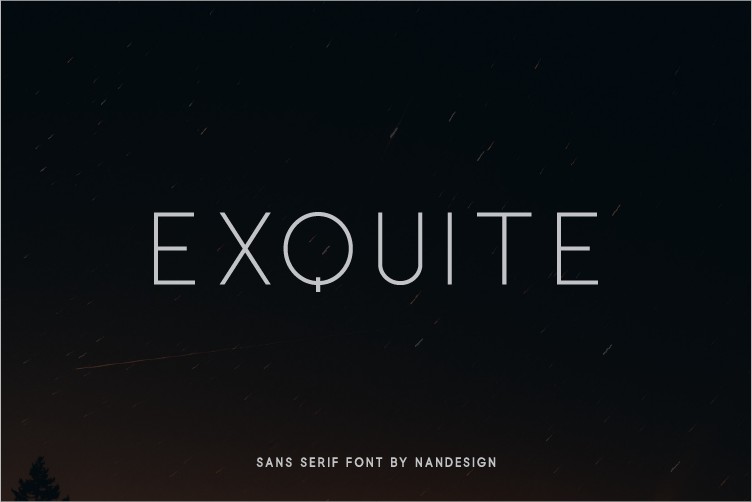 Free Light & Thin Sans Serif Fonts