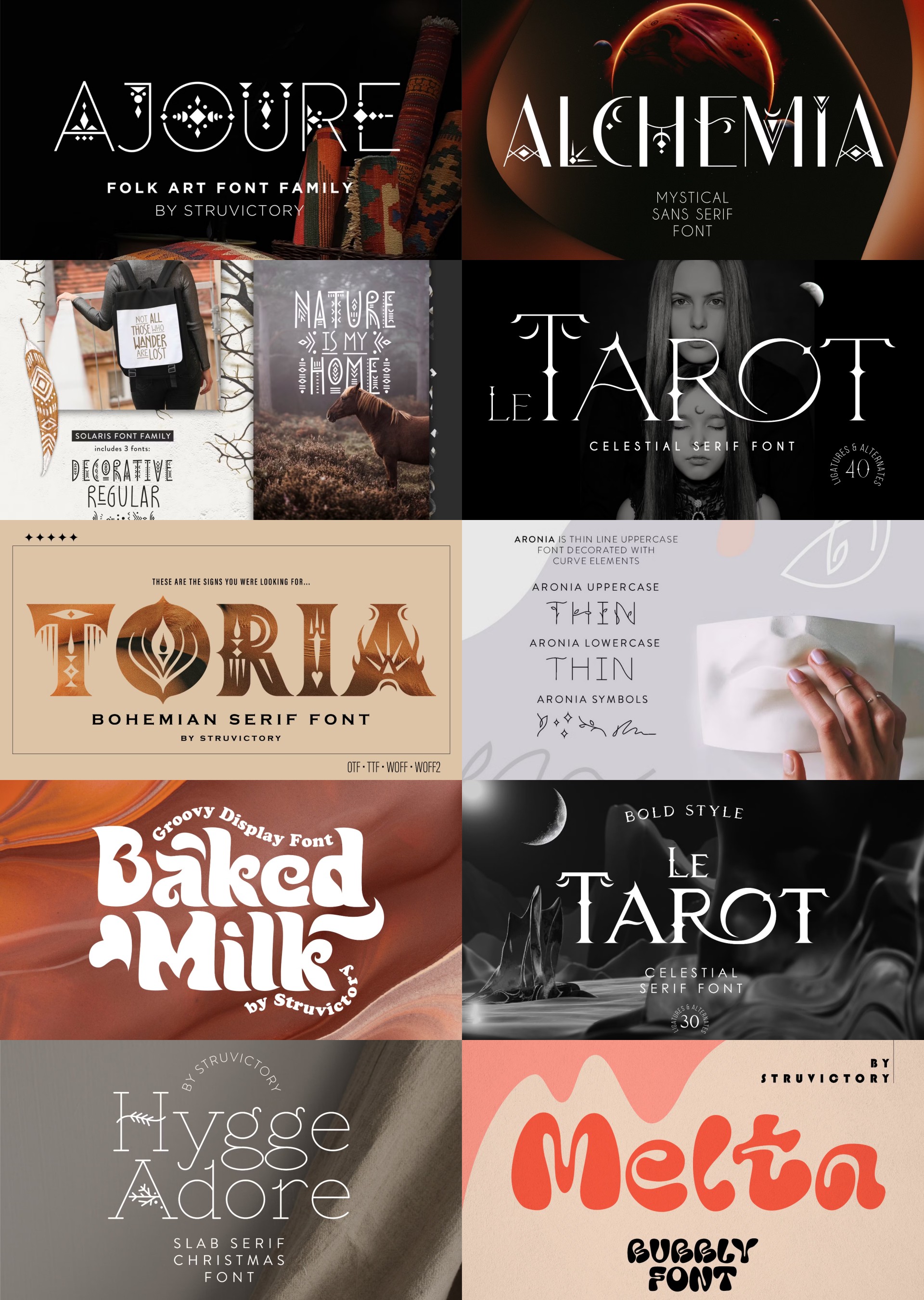 Fonts from Struvictory.art - Designer Focus