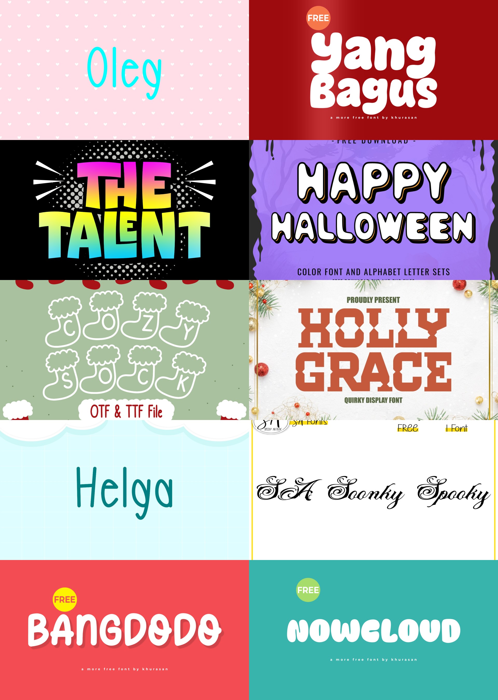 Free Fonts Friday: November 22nd