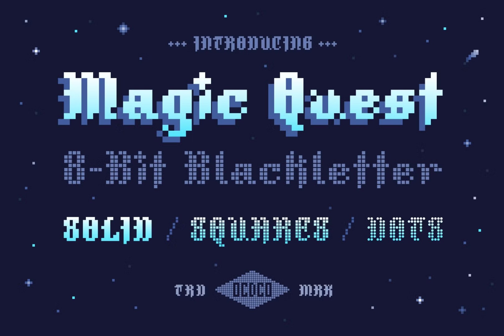 Video Game Pixel Fonts