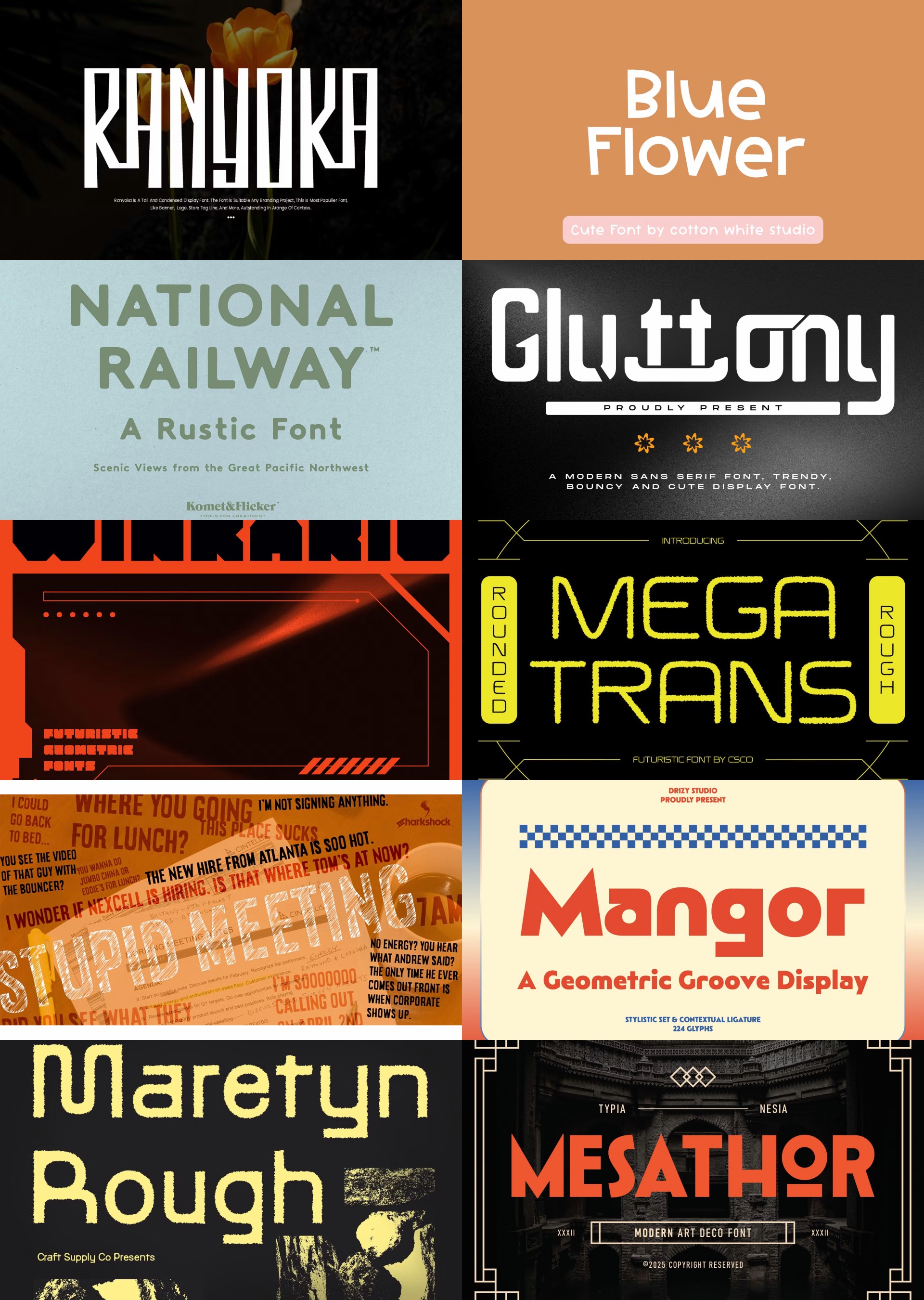 Font Error by Harold Lohner at DailyFont.com