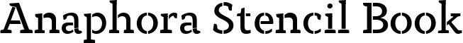 Anaphora by Zetafonts at DailyFont.com
