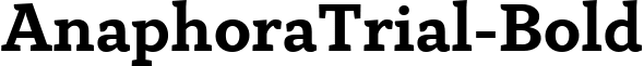 Anaphora by Zetafonts at DailyFont.com
