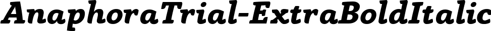 Anaphora by Zetafonts at DailyFont.com