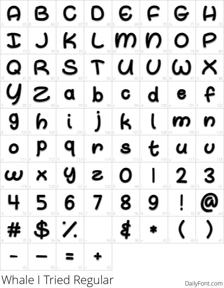 Whale I Tried by Misti's Fonts at DailyFont.com