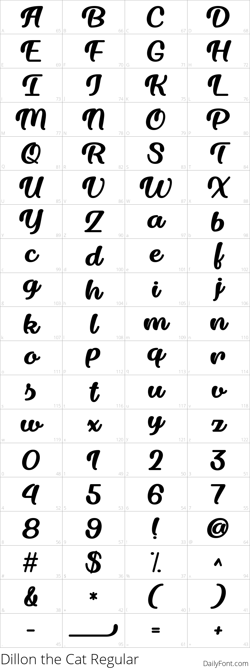 Dillon The Cat by Misti's Fonts at DailyFont.com