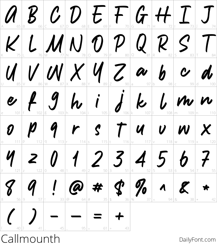 Callmounth: Elegant Handwritten Font for All Your Design Needs
