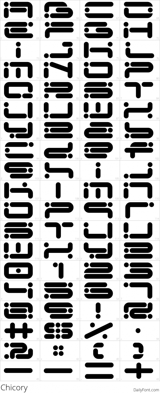 Download Chicory at DailyFont.com