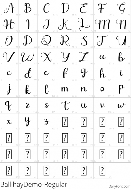 Ballihay by Meliora Studio at DailyFont.com