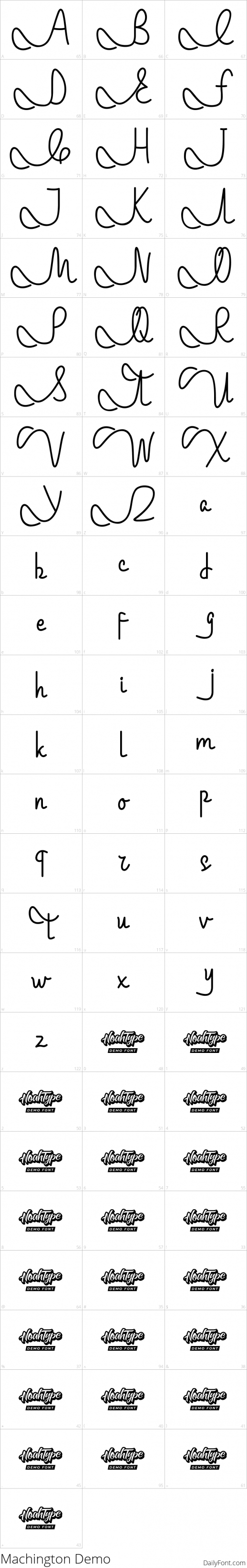 Machington by Noah Type at DailyFont.com