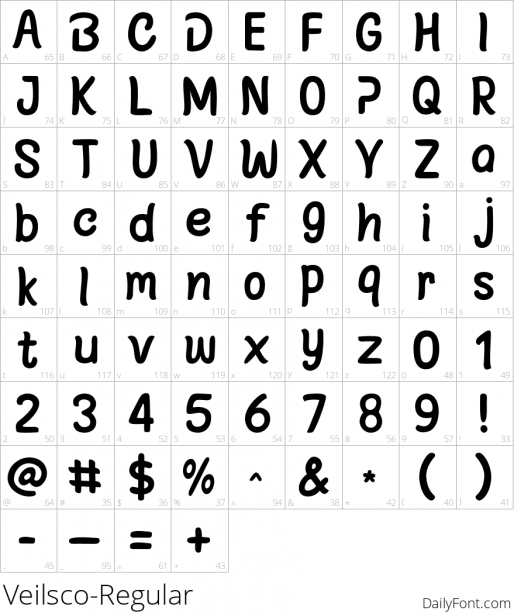 Veilsco by EFOS Studio at DailyFont.com