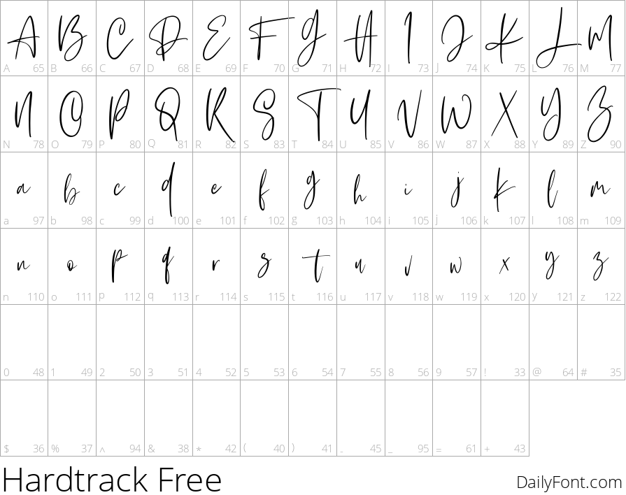 Hardtrack by Maulana Creative at DailyFont.com