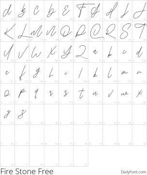 Fire Stone by Maulana Creative at DailyFont.com