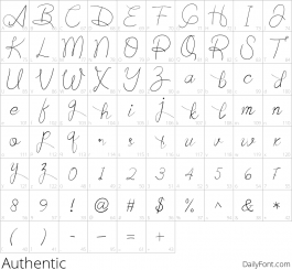 Authentic by Erik Studio at DailyFont.com