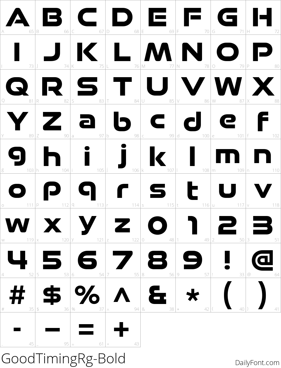 Good Timing – Bold: A Modern and Easy-to-Read Sans Serif Font