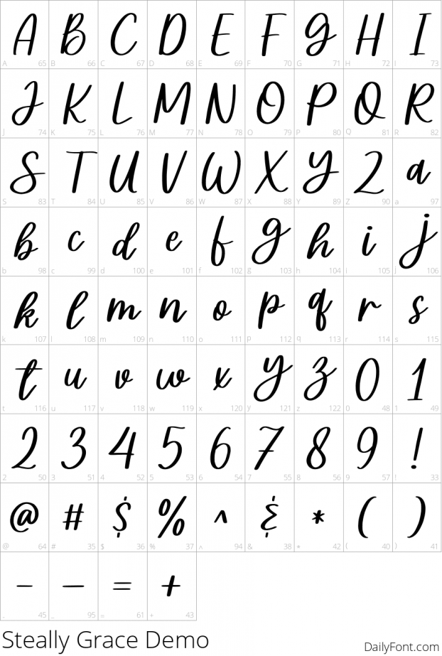 Elegant Cursive Script Font: Steally Grace for Adding Sophistication to ...