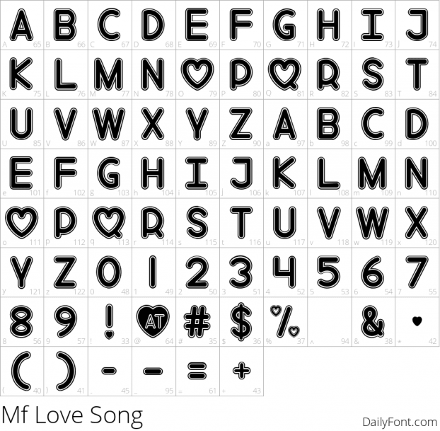 Love Song font: The perfect choice for your romantic designs