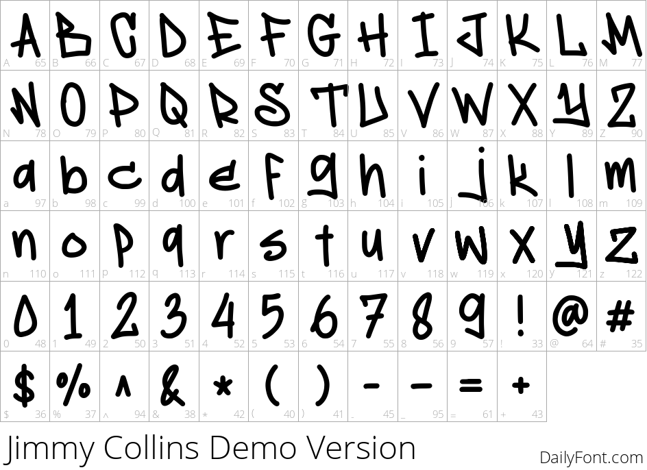 Jimmy Collins Display Font - Add a Fresh and Playful Touch to Your Designs