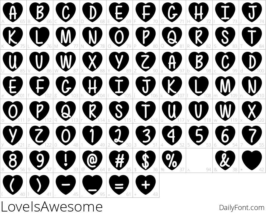 Get Creative with Love is Awesome: The Romantic and Heartfelt Font You Need