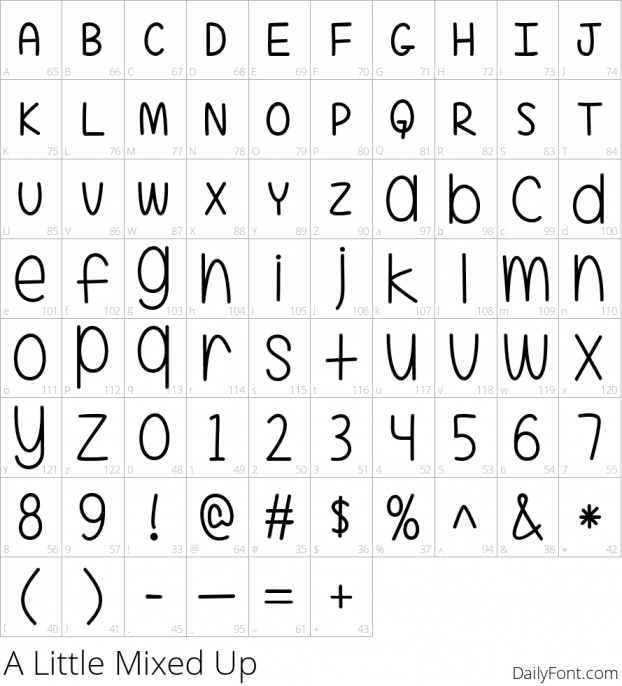 A Little Mixed Up: The Perfect Font for Playful Designs