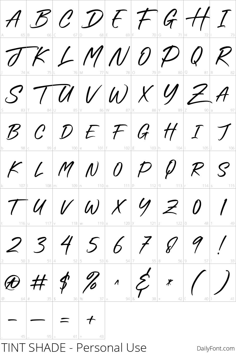 Tint Shade by Ef Studio at DailyFont.com