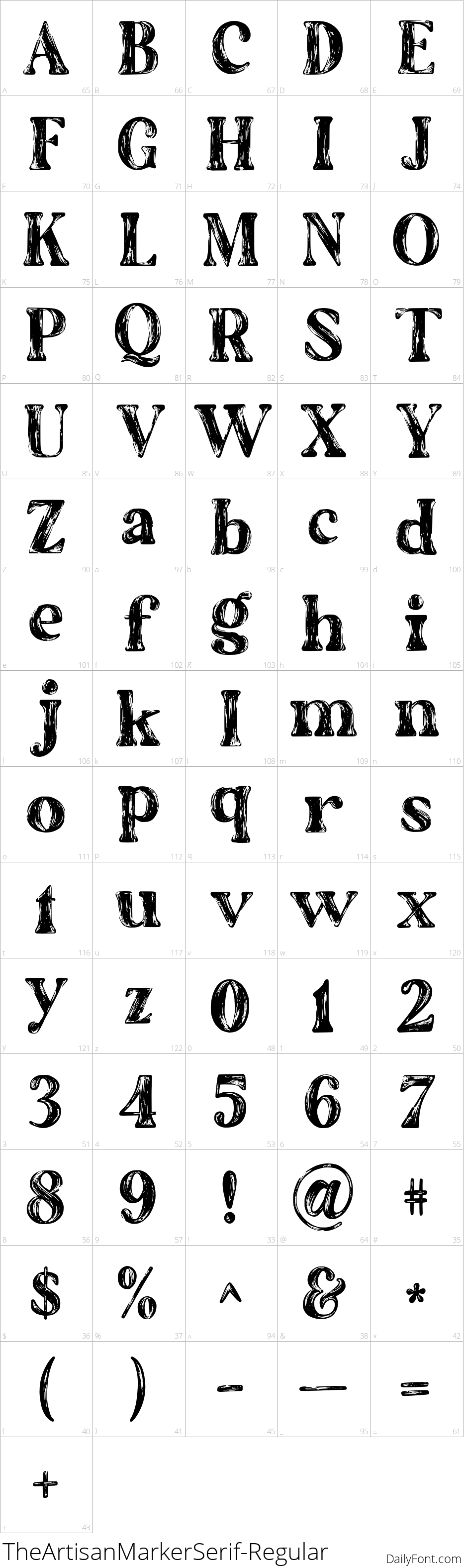 The Artisan Marker by Ef Studio at DailyFont.com