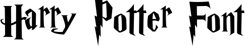 Harry Potter Font Download :: DailyFont.com