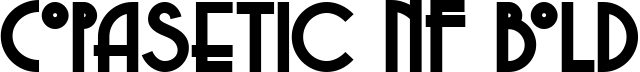 Copasetic NF Bold by Nick's Fonts at DailyFont.com