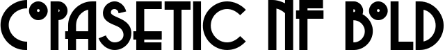 Copasetic NF Bold by Nick's Fonts at DailyFont.com