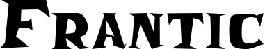 Frantic by Jeffrey N. Levine at DailyFont.com