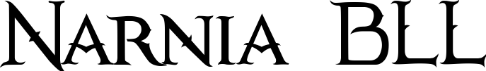 Narnia BLL by Luis Huacuja Garca at DailyFont.com