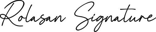 Rolasan Signature by Zuzulgo Studio at DailyFont.com