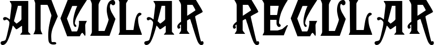 Download Angular Regular at DailyFont.com