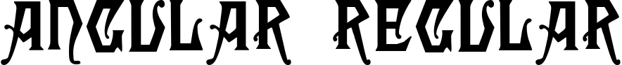 Download Angular Regular at DailyFont.com