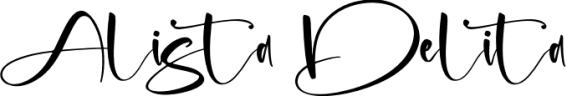 Alista Delita: Elevate Your Designs with Unique Script Font