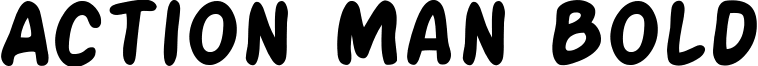 Action Man Bold by Iconian Fonts at DailyFont.com