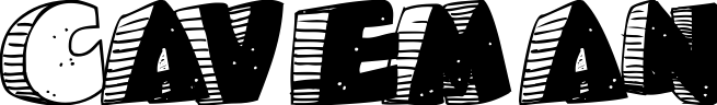 Download Caveman at DailyFont.com