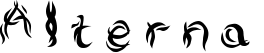 Alterna by caffeen at DailyFont.com