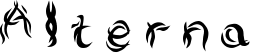 Alterna by caffeen at DailyFont.com