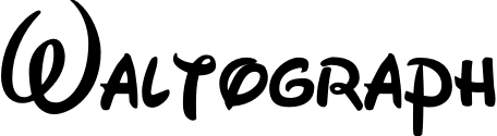 Waltograph - 1 of 2 fonts in set Waltograph :: DailyFont.com