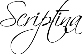 Scriptina by Apostrophic Labs at DailyFont.com