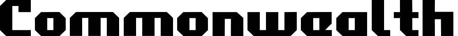 Commonwealth by Iconian Fonts at DailyFont.com