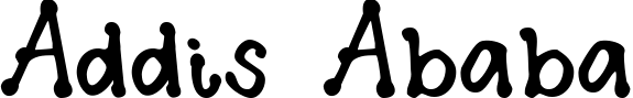 Addis Abada Font :: Marker font with dots :: Kimberly Geswein
